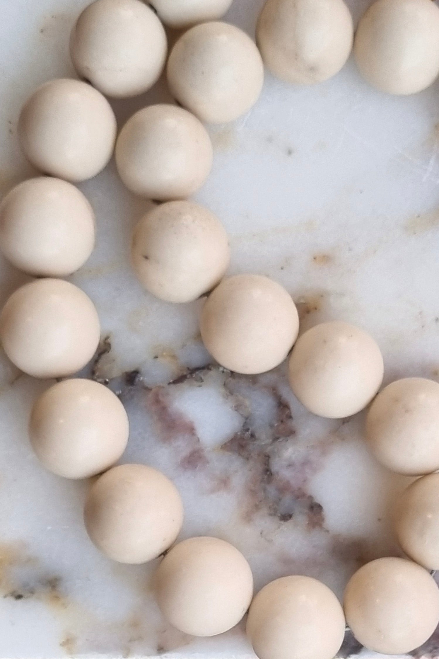 FORMENTERA CREMA JASPER BEADS – AURUM + GREY