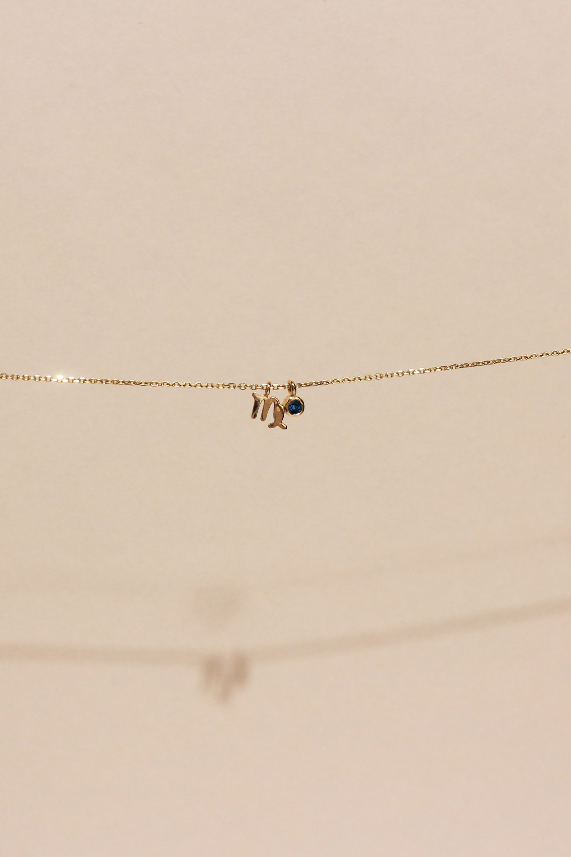 ZODIAC BIRTHSTONE CLUSTER NECKLACE – AURUM + GREY