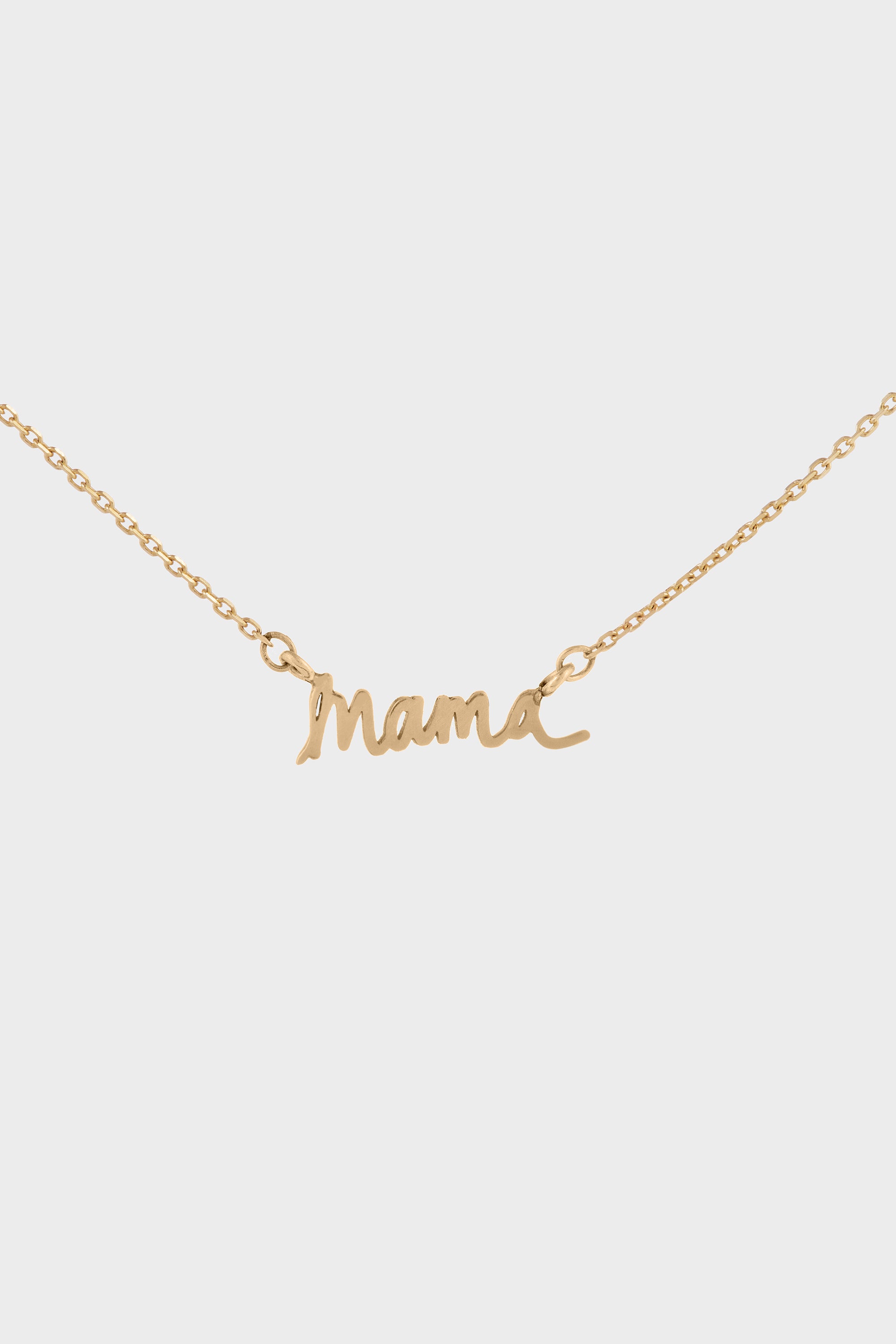HANDWRITTEN MAMA NECKLACE – AURUM + GREY
