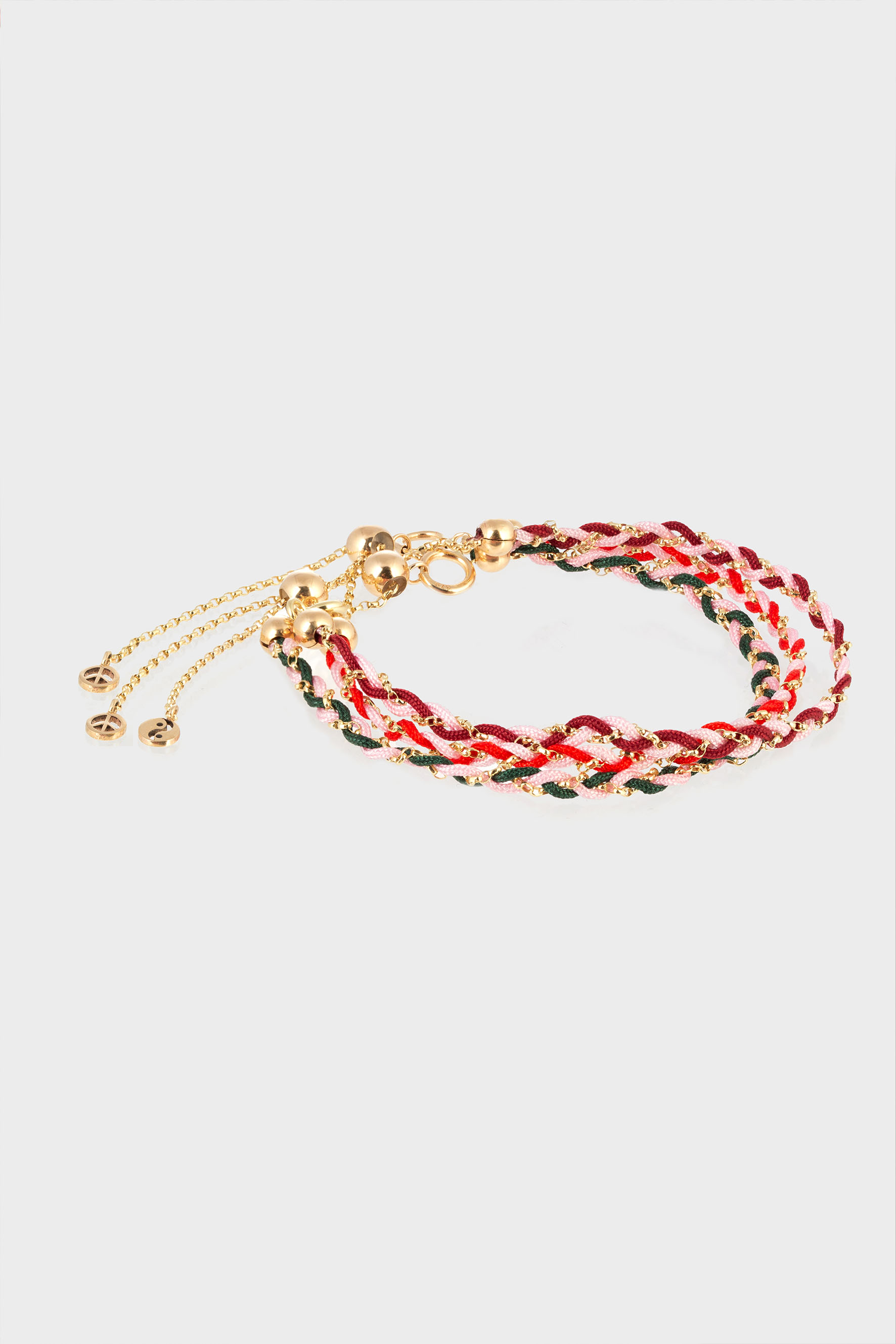 THREADS OF FRIENDSHIP BRACELET – AURUM + GREY