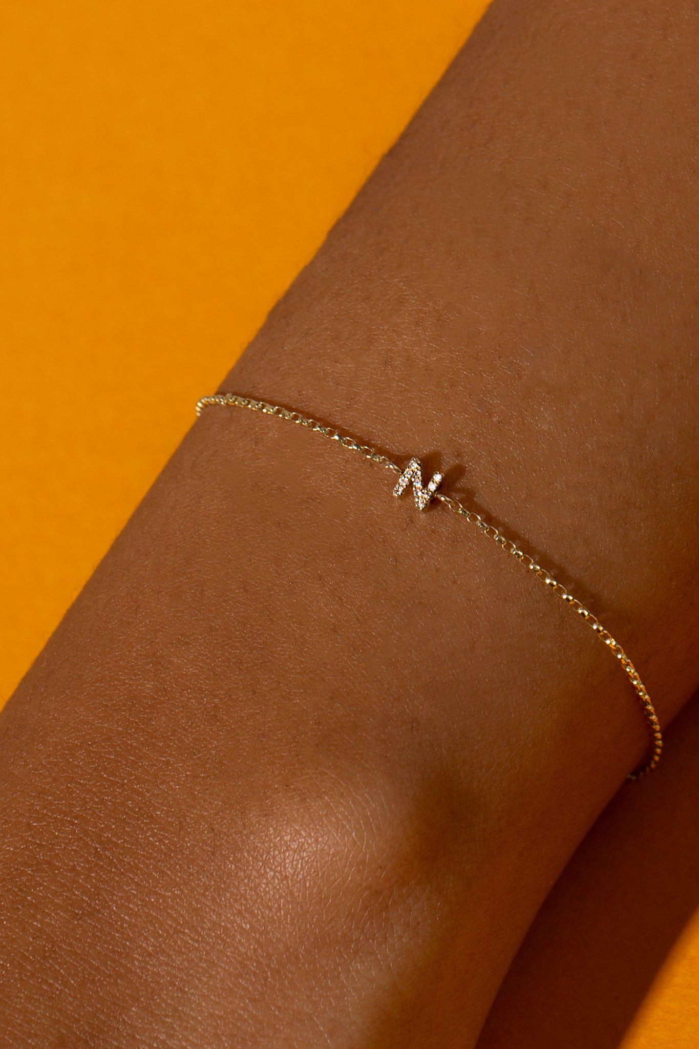 AURUM + GREY ETOILE SOILITAIRE BRACELET